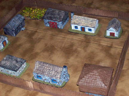 2 Hour Blog: Fort New Hope - Foxhole Terrain 15mm Fort