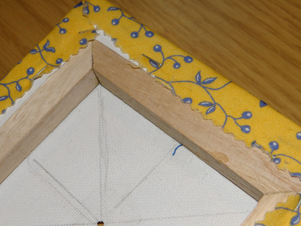 Don't Eat the Paste: Easy Quick Fabric Clock Project