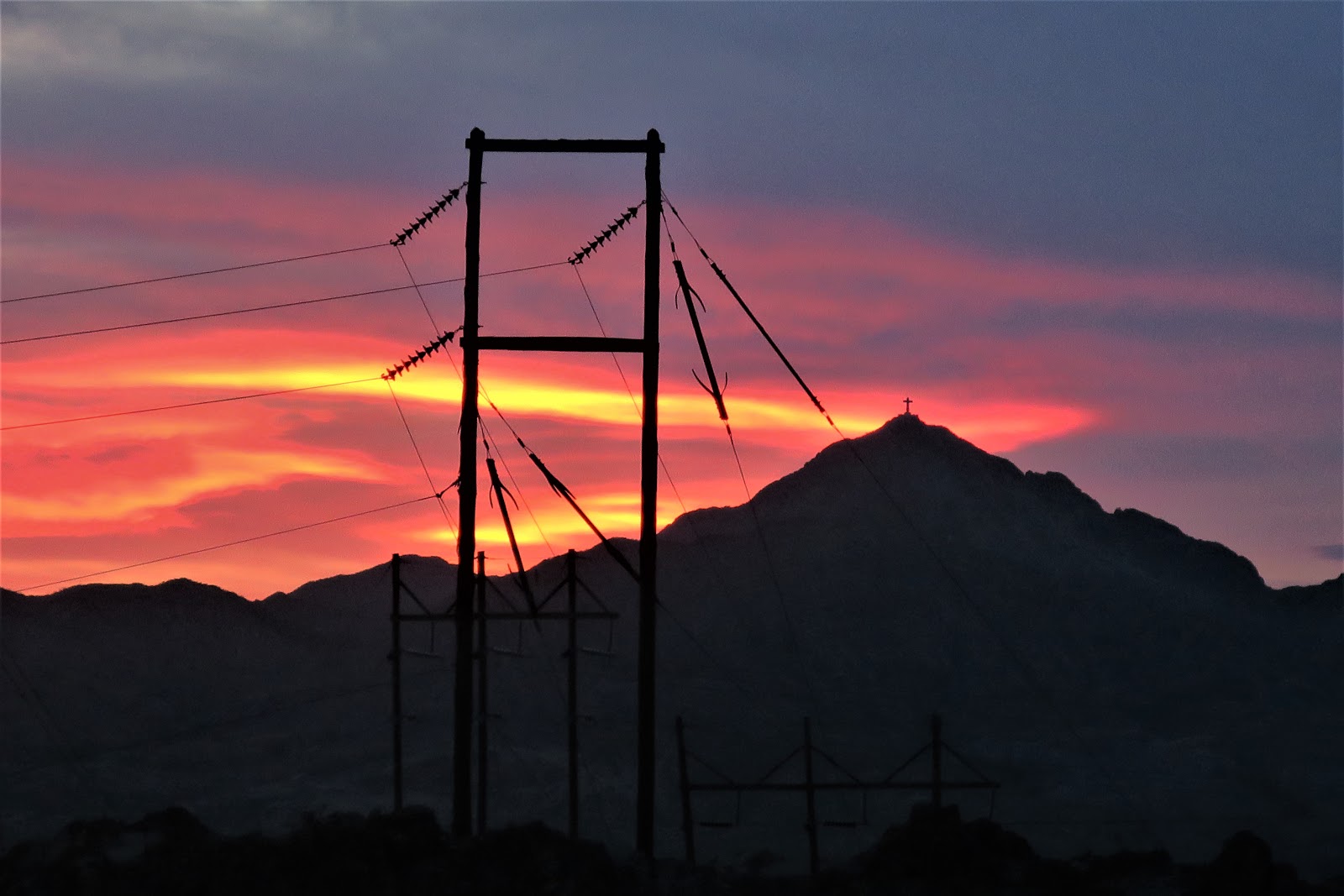 Living Rootless: El Paso: Sunset Over Juárez