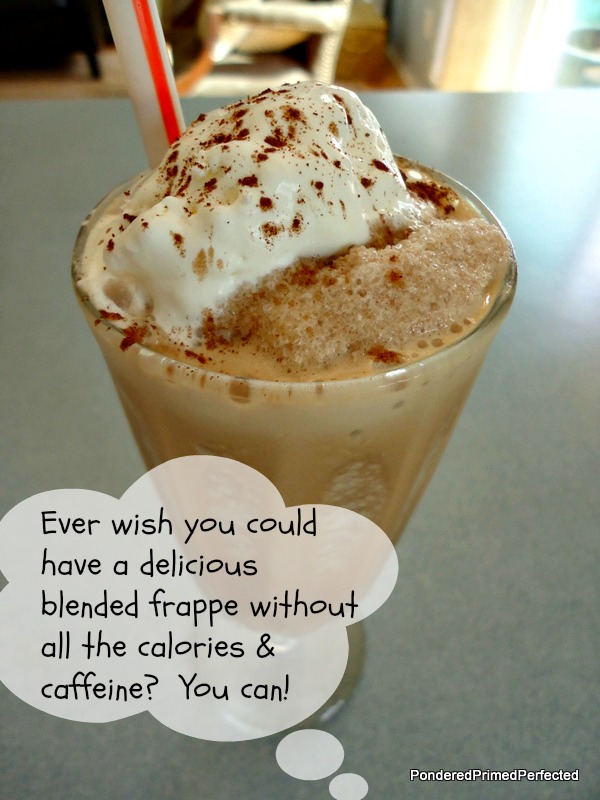 Pondered Primed Perfected: Quick, Easy and Low-Cal ~ Blended Mocha Frappe