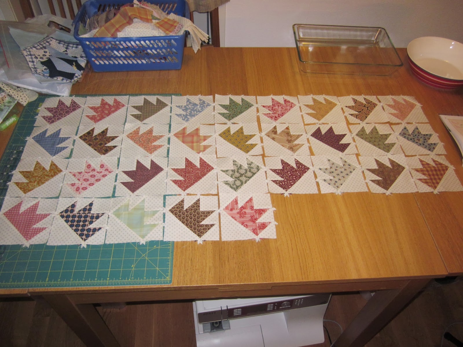 quilt duffy: Have indulged myself to start a new project