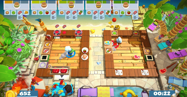 Análise: Overcooked! 2 - Surf 'n' Turf (Switch) é um refrescante ...