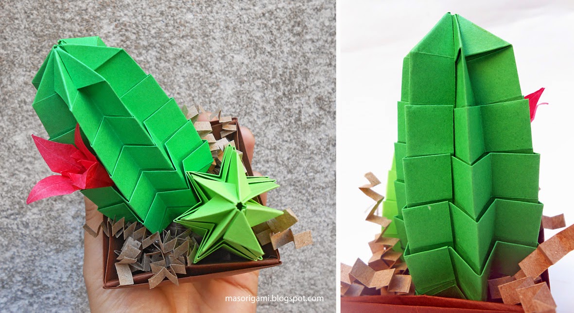 mas origami: Cactus de origami