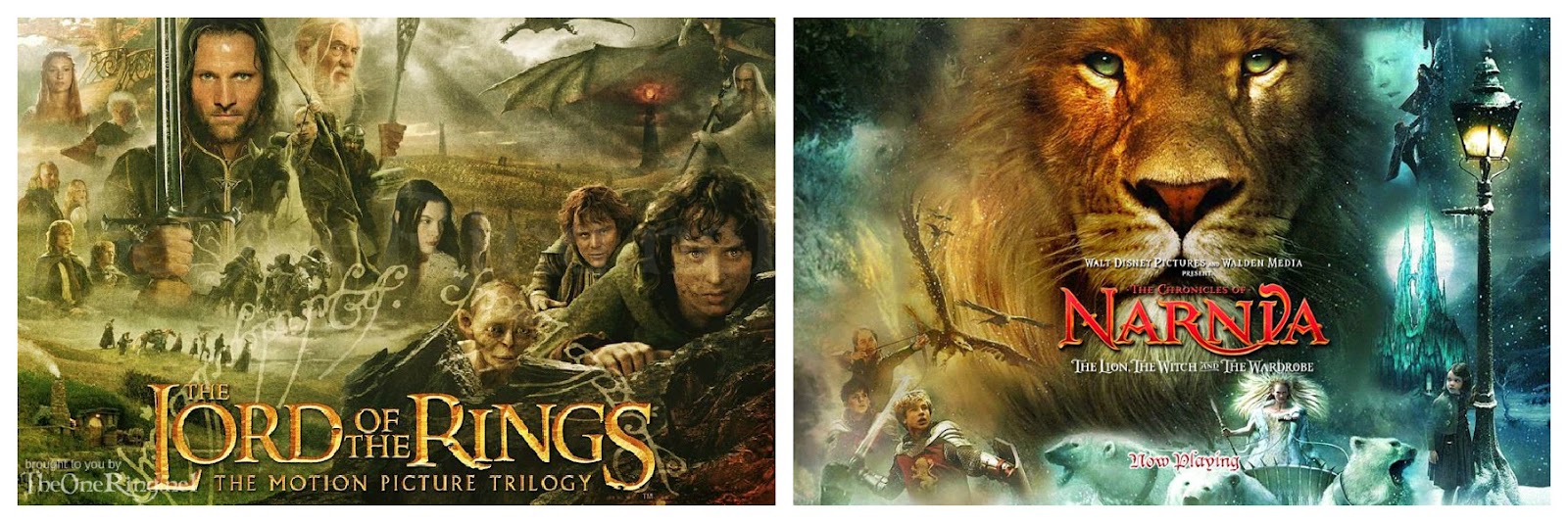 Lianne Taimenlore: Lord Of The Rings And Narnia... My Thoughts