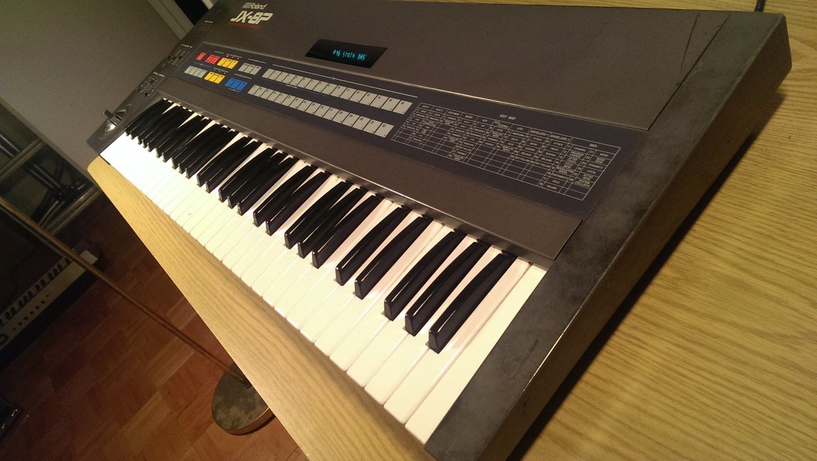 MATRIXSYNTH: Roland JX-8P Polyphonic Synthesizer