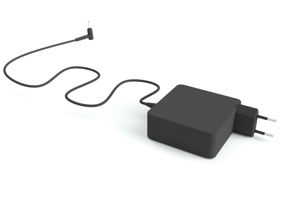 AUTOCAD MODELING - MEMBUAT DESAIN CHARGER LAPTOP DI AUTOCAD