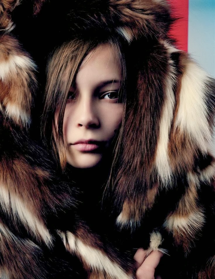 Pretty face in fur | Luvtolook | Virtual Styling