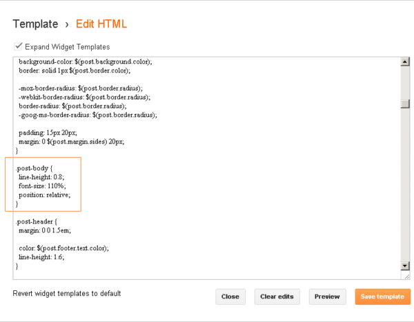How To Reduce The White Space Between Lines In Blogspot Post Blogger Journey