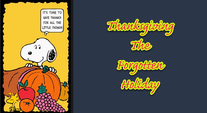 Reflections From Michael The Lesser: Thanksgiving - Remembering The ...