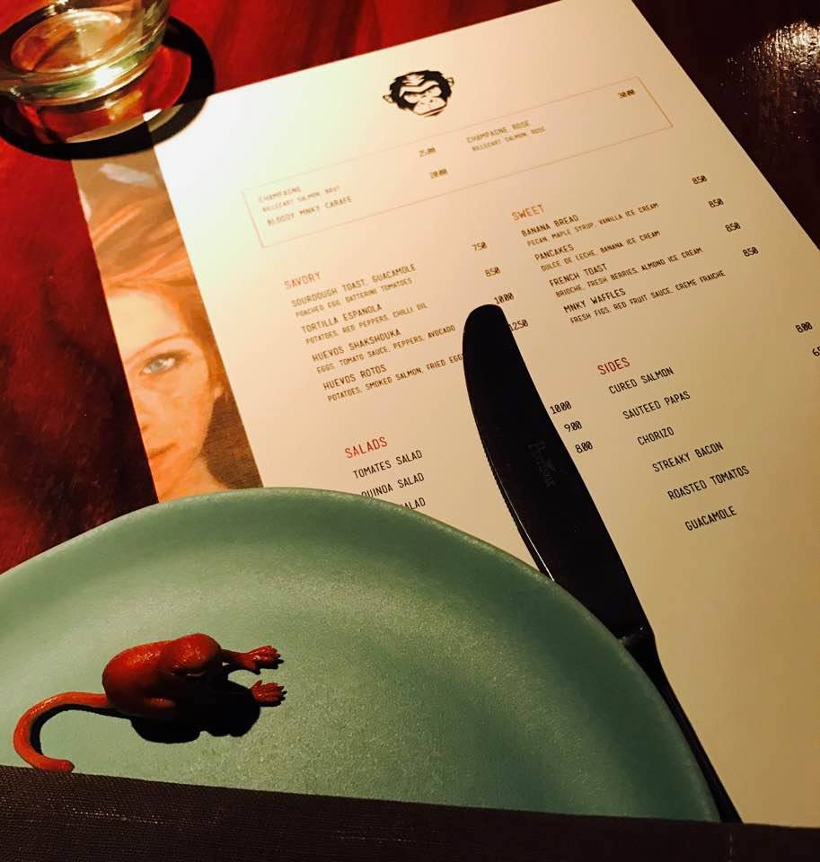 Brunch at MNKY House, Mayfair