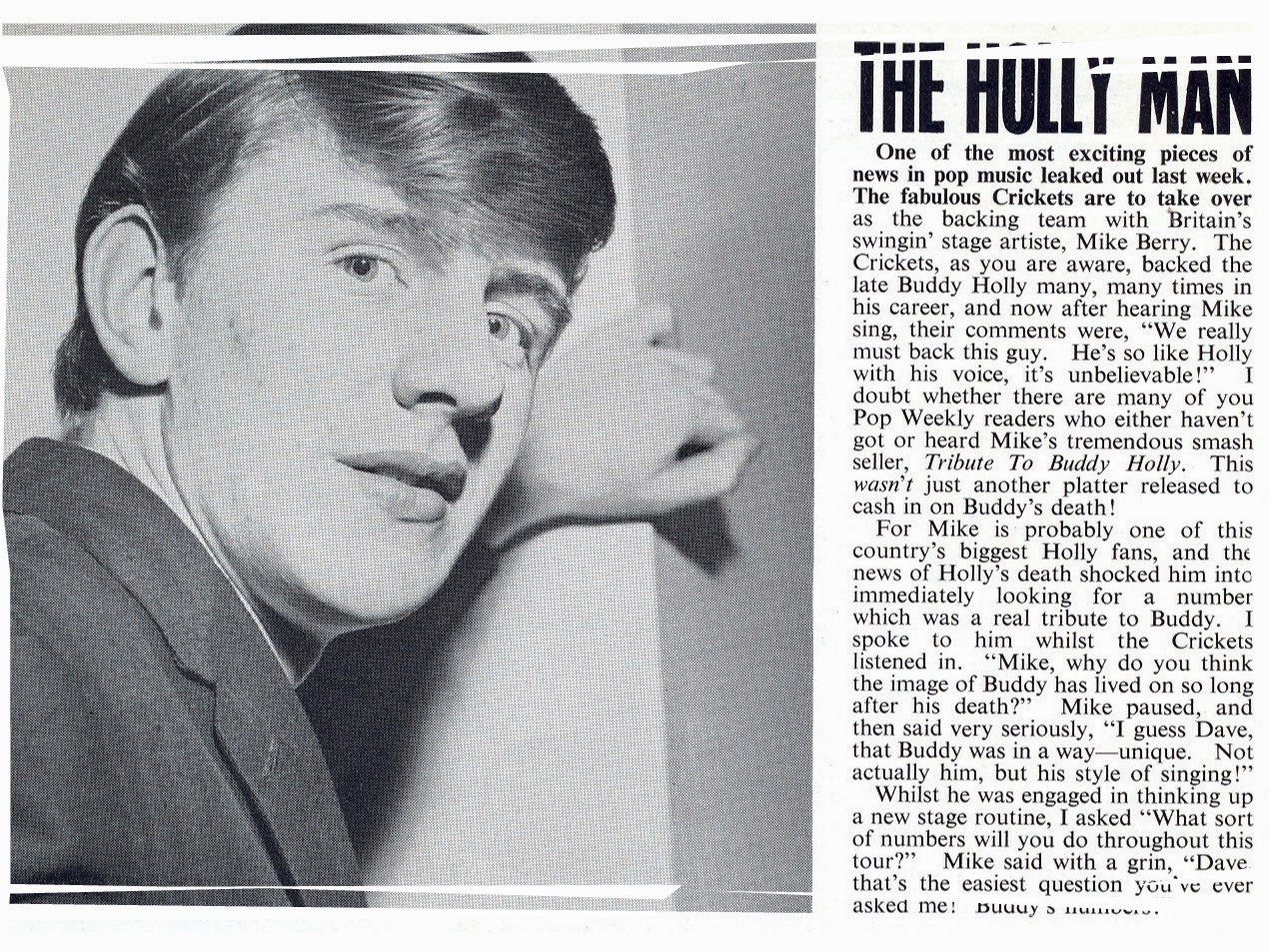 SIXTIES BEAT: Mike Berry