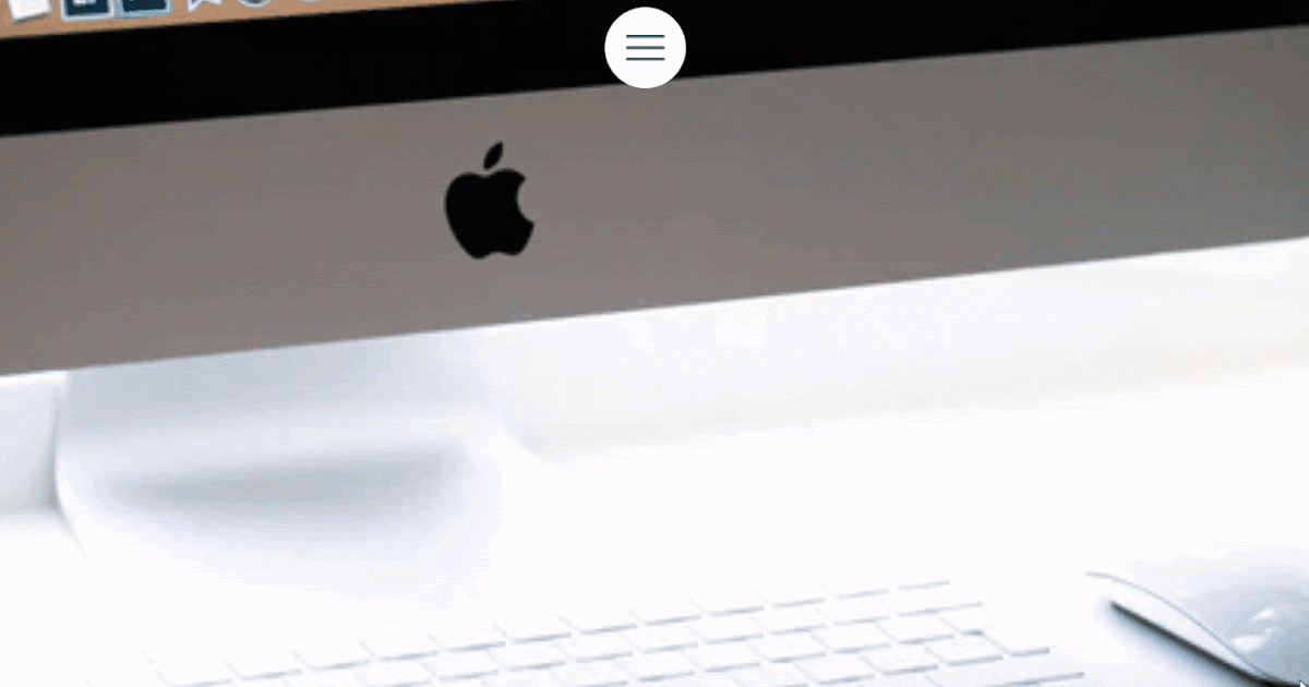 radial menu with TweenMax.js