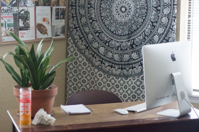 Easy Idea for Hiding Office or Studio Clutter: A Work from Home ...