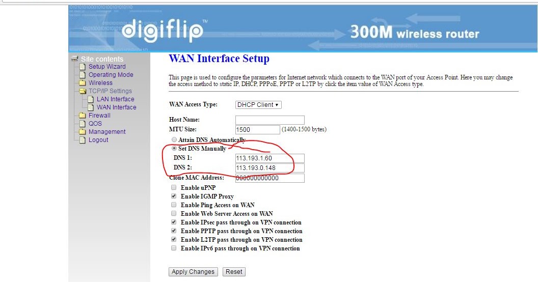 How to configure Digiflip WR001 300 mbps router for Tikona: How to ...
