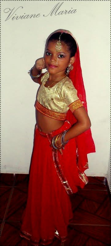 Vida de bailarina.: Roupa de indiana.