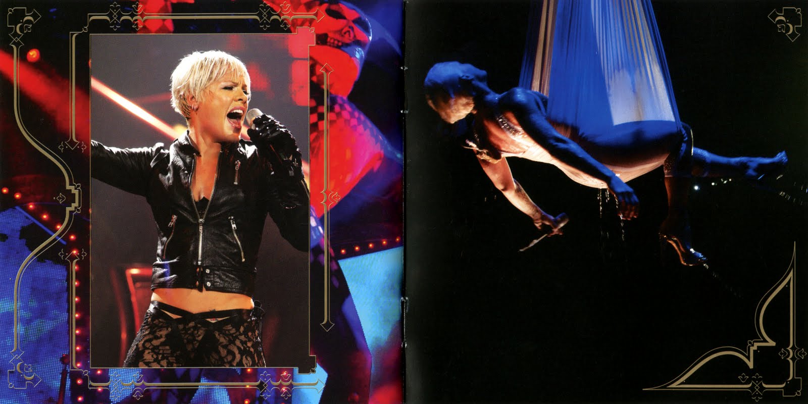 Encarte: P!nk - Funhouse Tour - Live in Australia (CD+DVD) - Encartes Pop