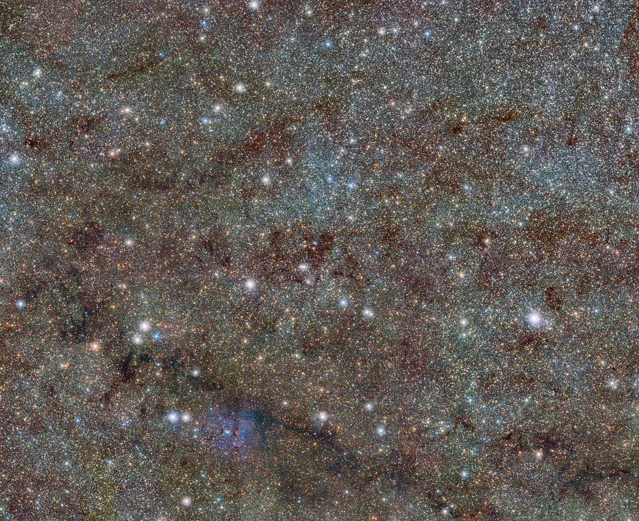 GOASA (Blog): VISTA observou através da Via Láctea