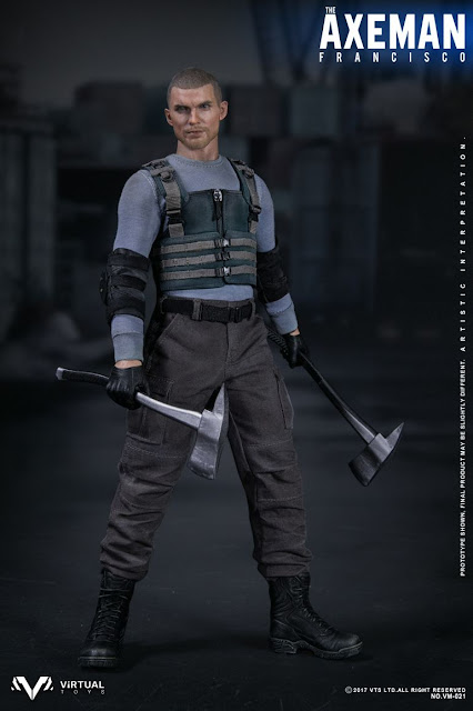 toyhaven: VTS Toys 1/6th scale Axeman Francisco aka 12-inch tall ...