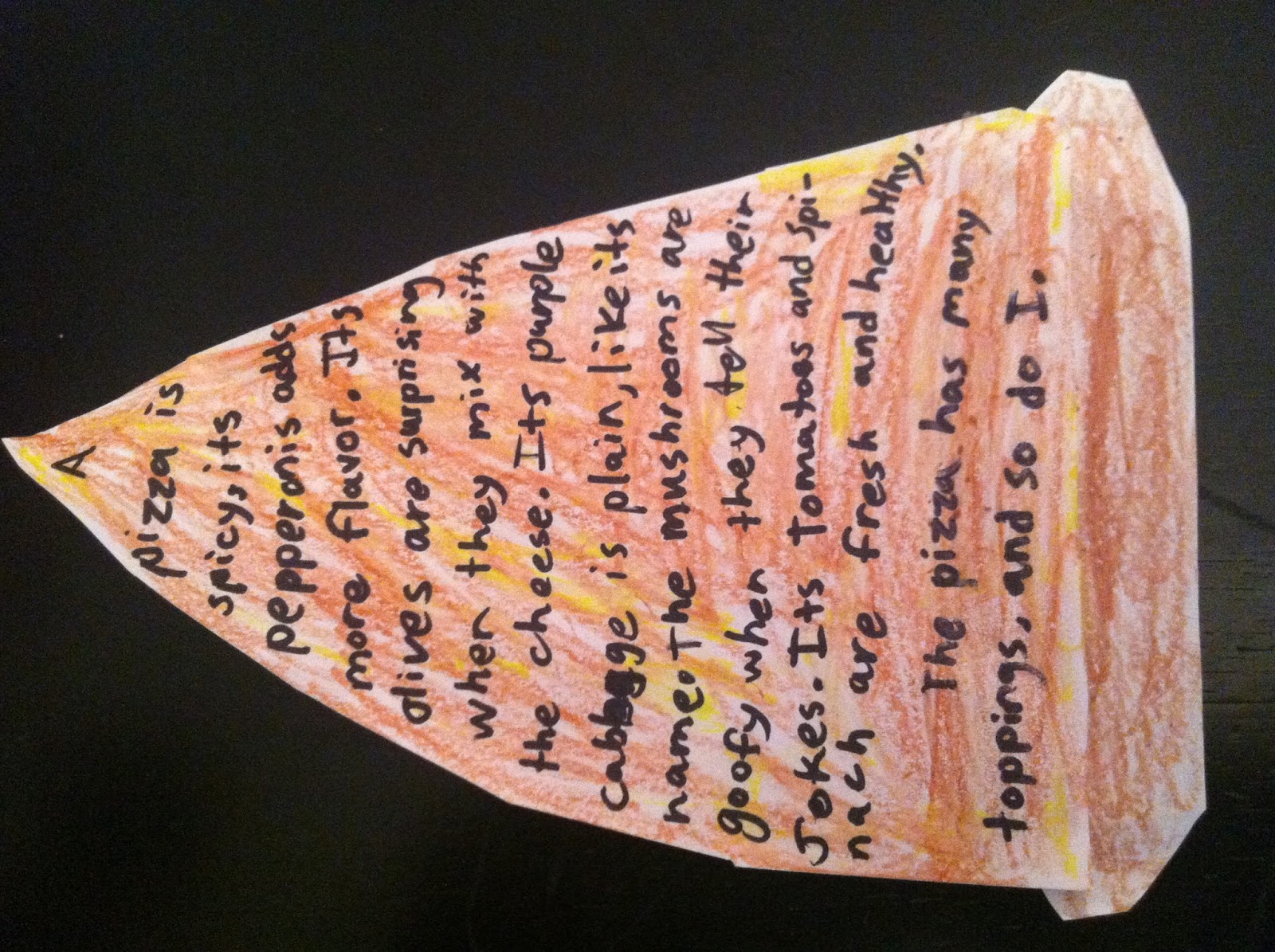 Sleepless In Athens: Abby's poem "A Slice of My Life"