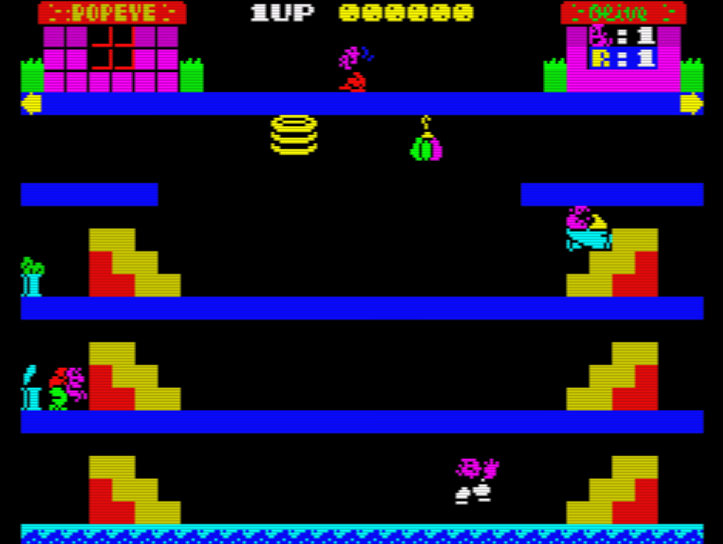 Indie Retro News: Popeye - Gabriele Amore's latest ZX Spectrum game is ...