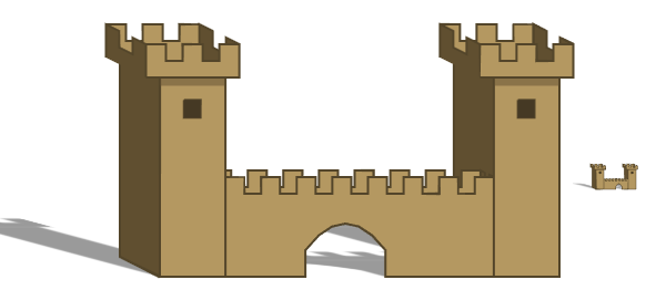 Here Dragons Abound: City Symbols (Part 7): Faux 3D Redux
