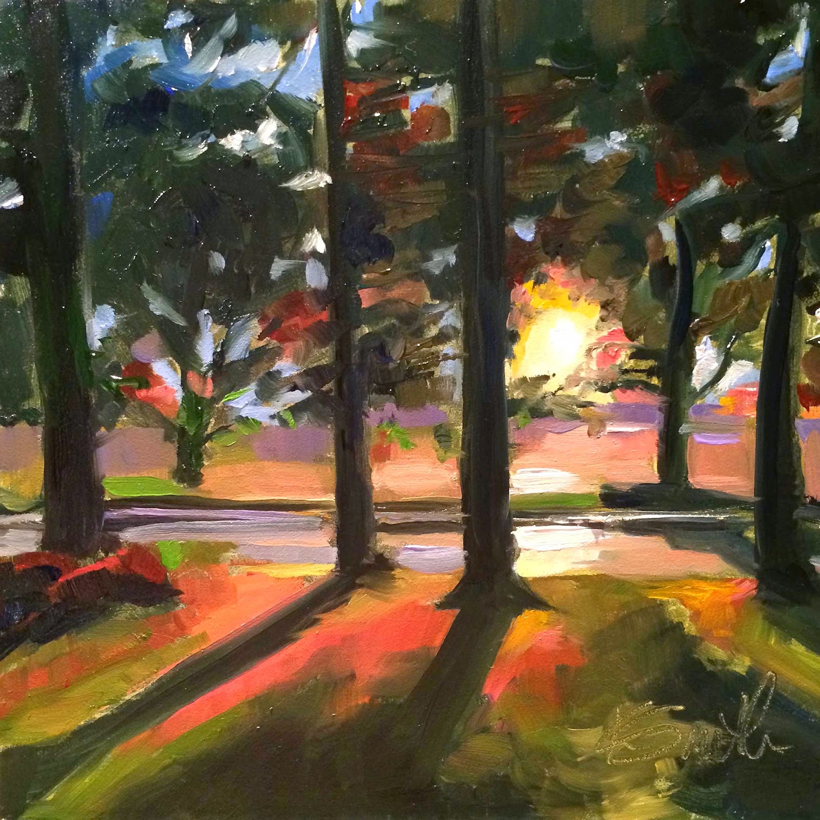 kim smith fine art: feeling light