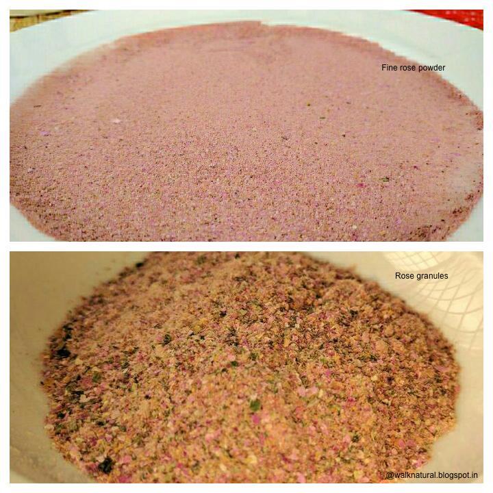 Rose Powder for Face and Skin