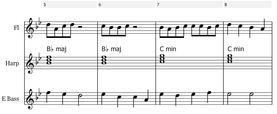 Kevin Ramos' composition Blog: My 16 bar melody bass line
