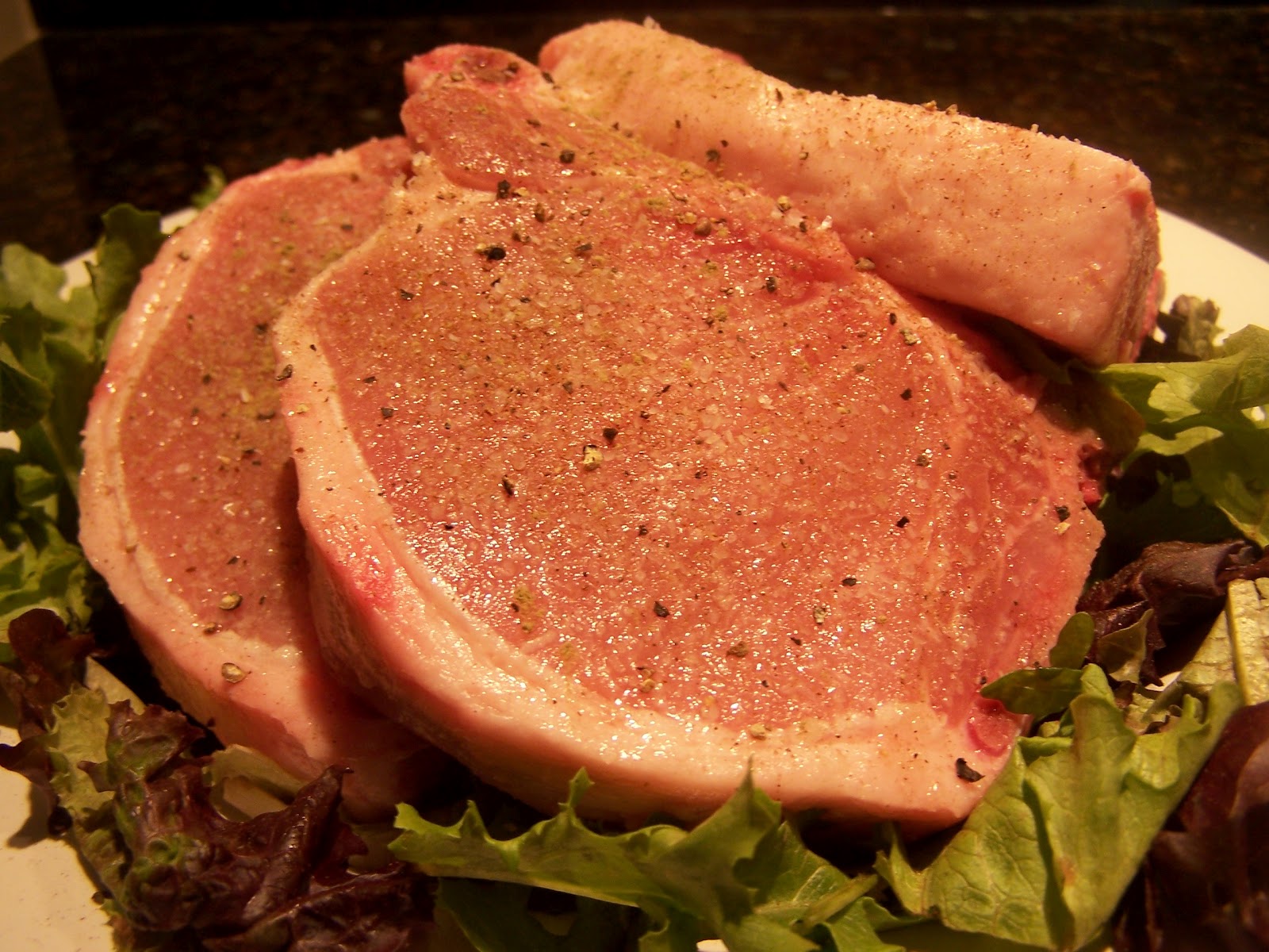 Go Ahead... Take A Bite!: Pork Chops With Apples and Onions (Hudson ...