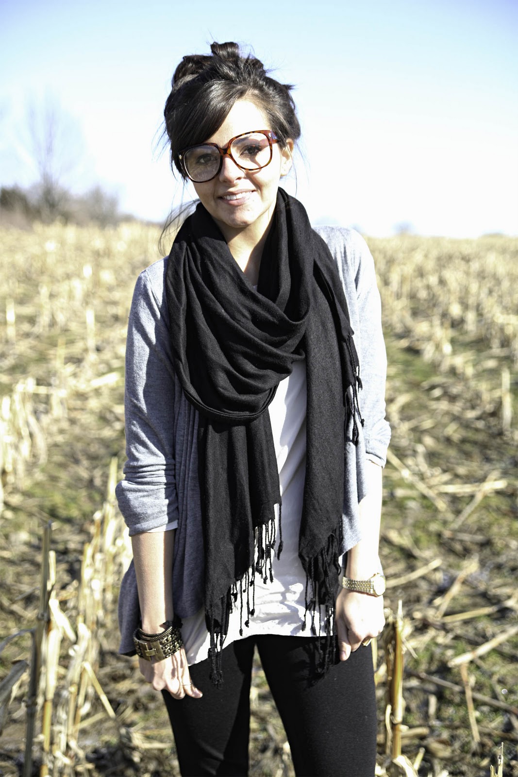 the simpleness: a not so simple day with a simple outfit