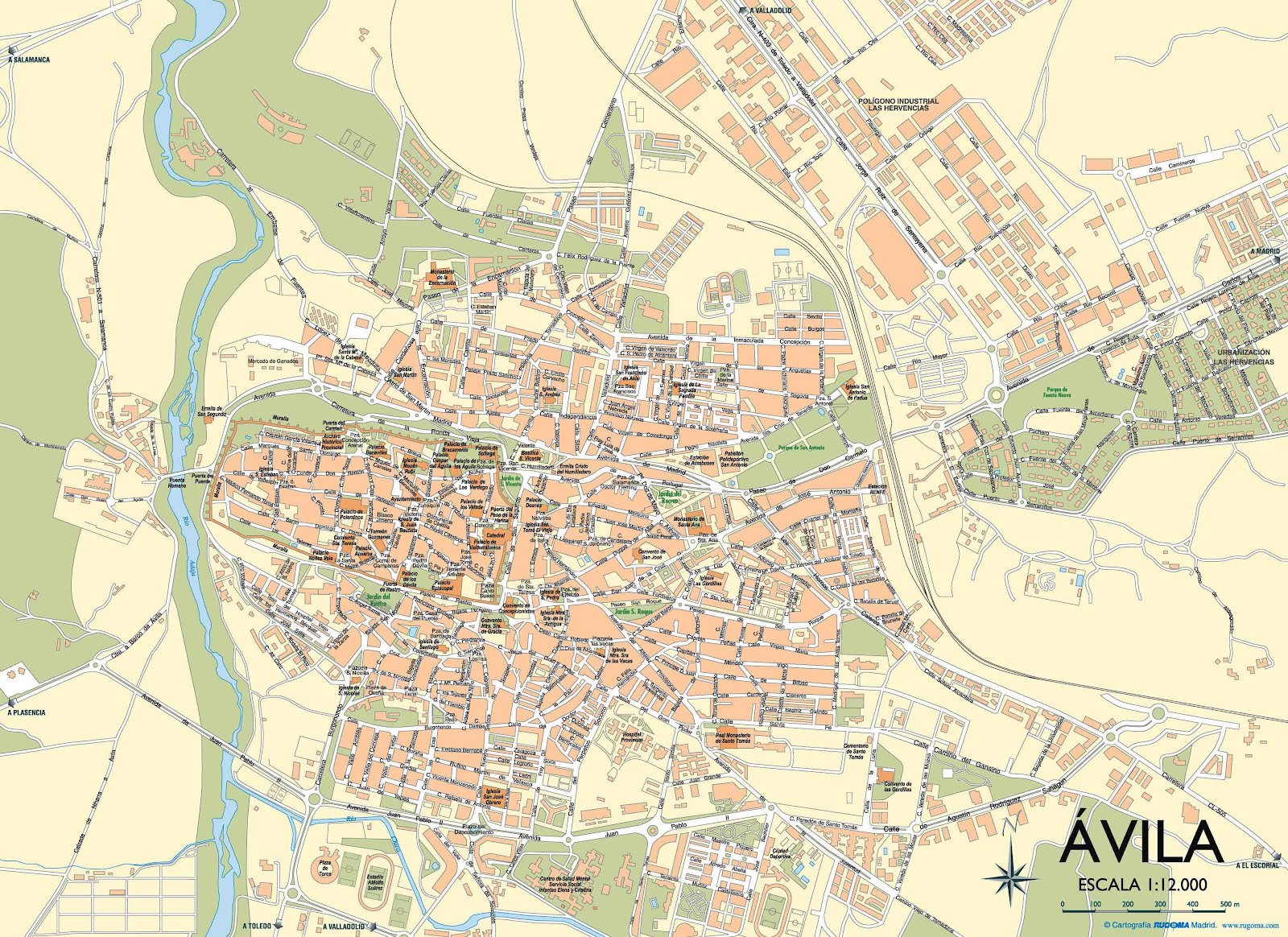 Kampus Latinoamericanus: ÁVILA, CIUDAD ESPAÑOLA PATRIMONIO DE LA HUMANIDAD