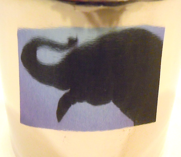 An Elephant a Day: Elephant No. 353: Anamorphosis