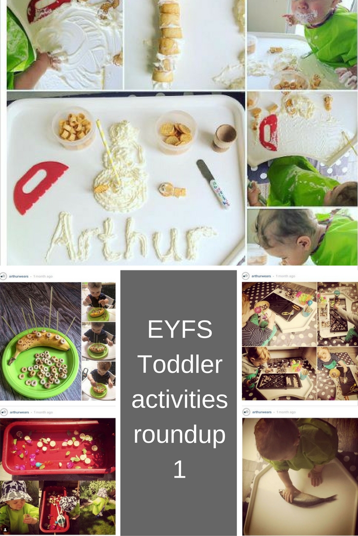 Arthurwears: EYFS Toddler Activities roundup 1 - Learning through play