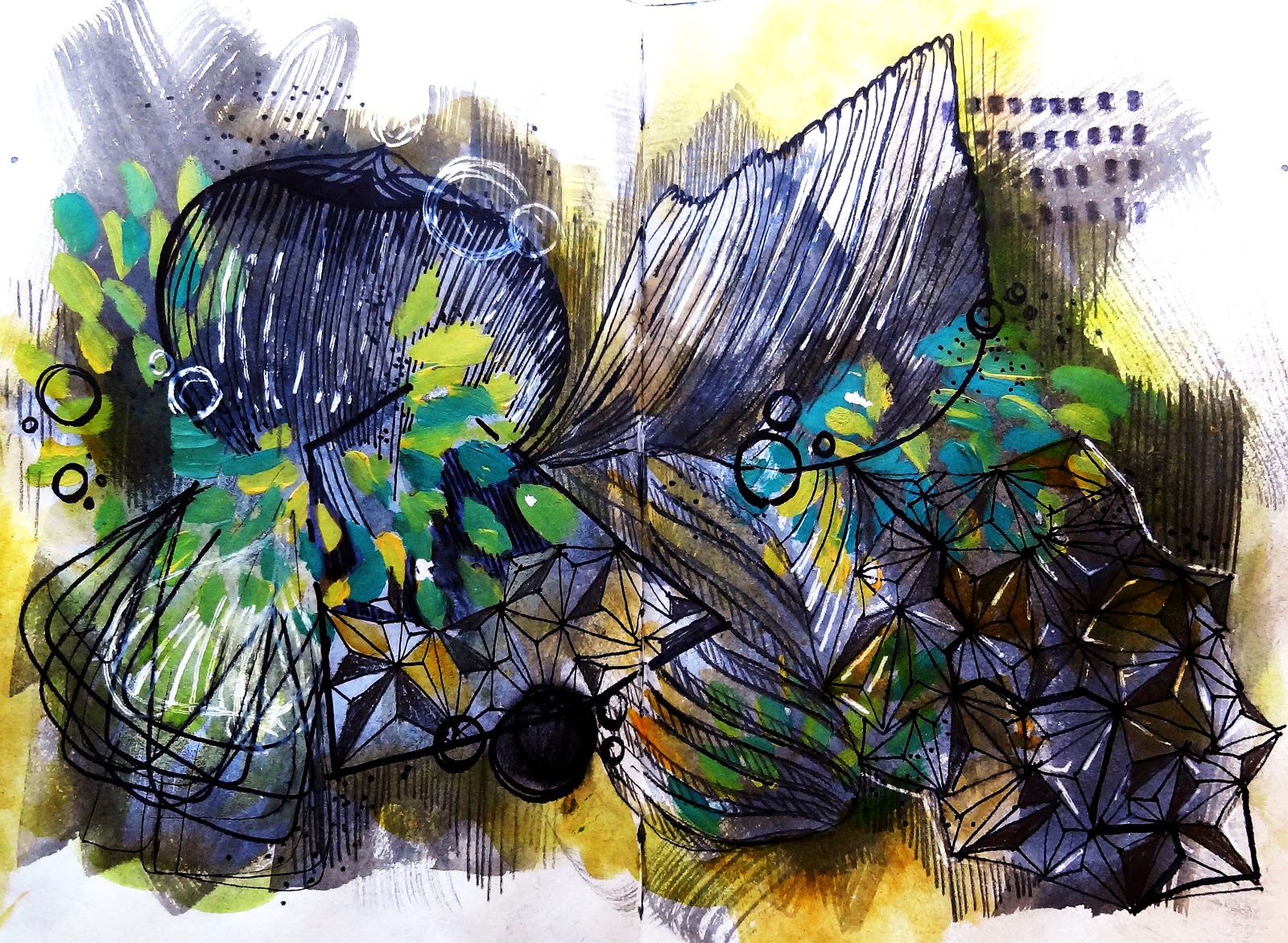 BOOK OF FRAGMENTS | ART SERIES ( ABSTRACT ILLUSTRATIONS P1 - U1 ...