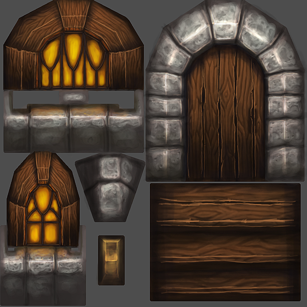 OJ ENVIRONMENT ARTIST BLOG: Blizzard Styled Texture Painting & Modular ...