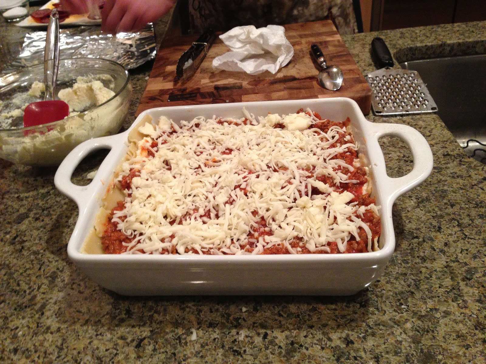 My Boyfriend Can Cook!: Grown Man Lasagna