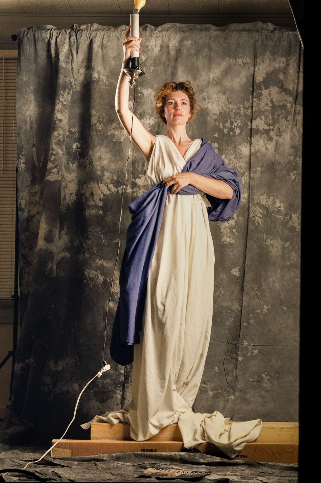 In 1992 A 28 Year Old Jenny Joseph Modeling For What Would Become in-1992-a-28-year-old-jenny-joseph-modeling-for-what-would-become