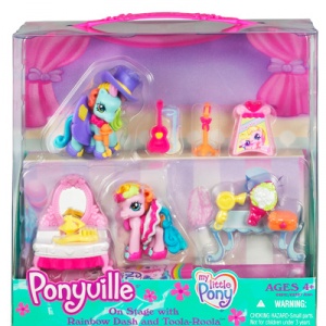 My Little Pony Toola-Roola On Stage Accessory Playsets Ponyville Figure ...