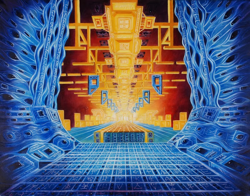 DMT Art : 40 Visionary Paintings Inspired by DMT