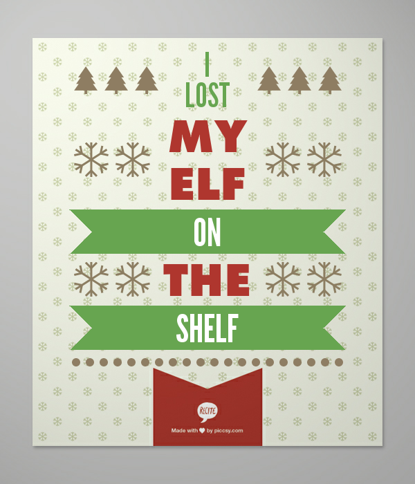People I Want to Punch in the Throat: I Lost My Elf on the Shelf