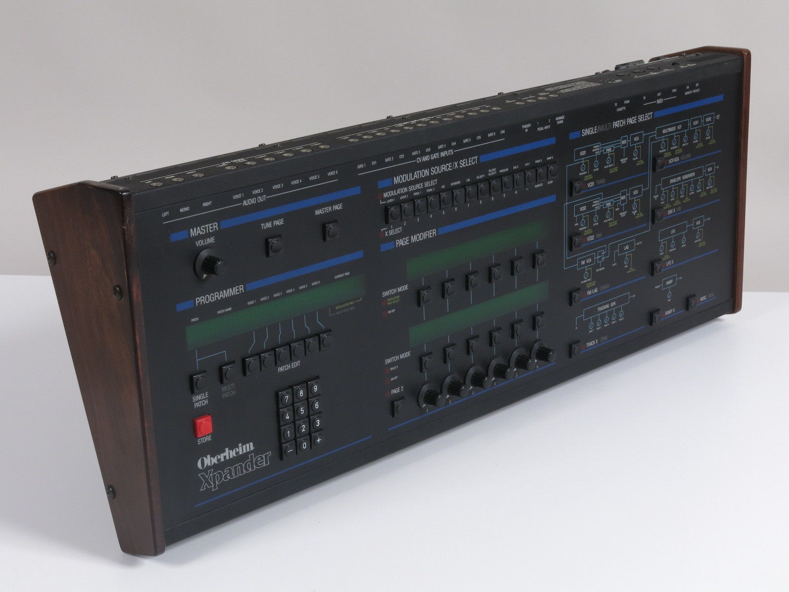 MATRIXSYNTH: Oberheim Xpander Vintage Analog 6-voice Synthesizer