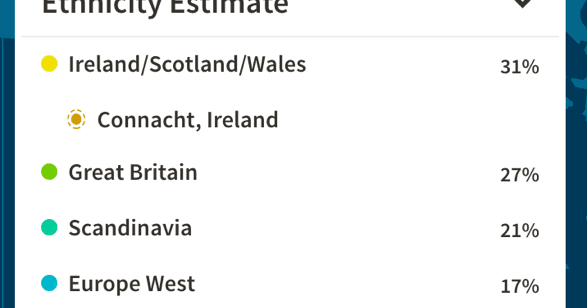 Genealogical Musings: AncestryDNA's New Arrangement of Ethnicity and ...