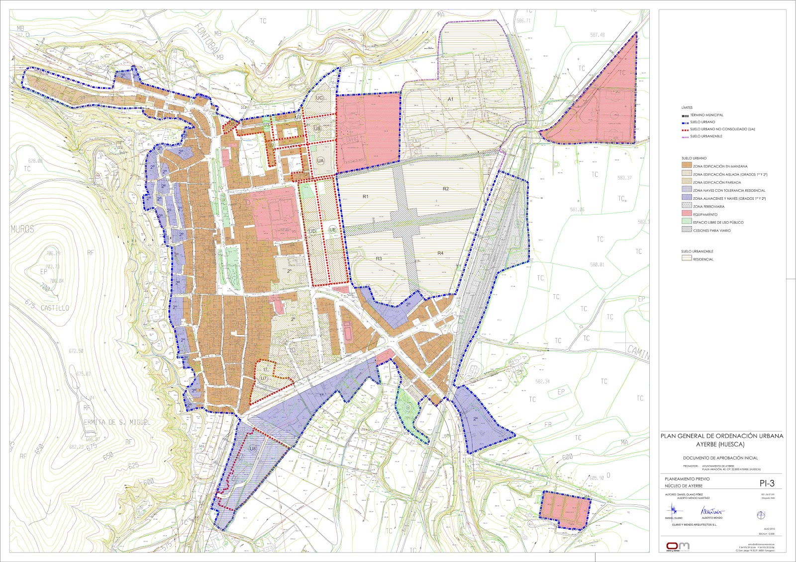 Ayerbe Web © Chuflale: NUEVO PGOU DE AYERBE EN EXPOSICIÓN PÚBLICA