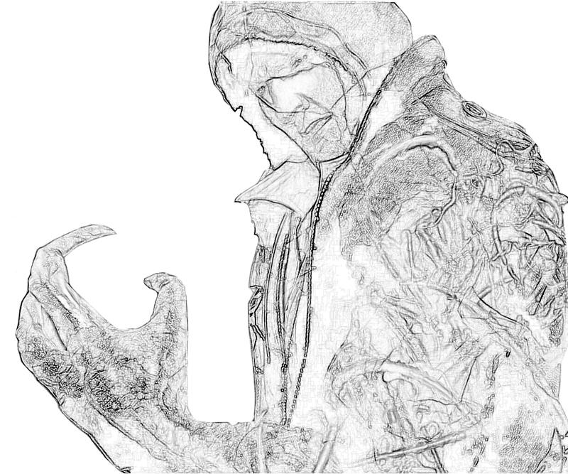 Prototype 2 Alex Mercer Portrait | Surfing