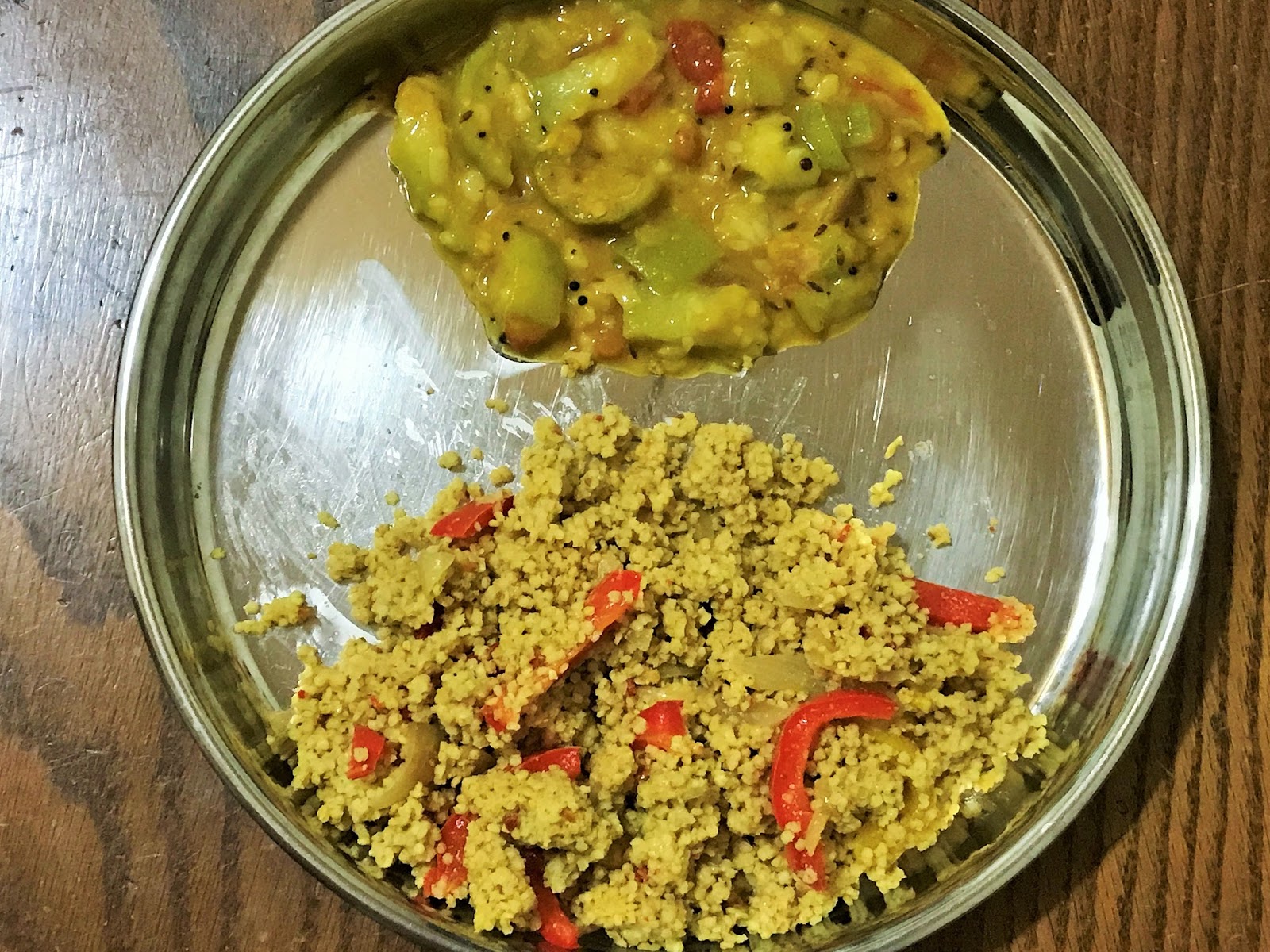 Jothi Cooking Book: Capsicum Millet Rice