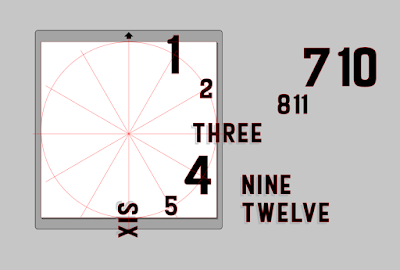 Silhouette UK: Vinyl Wall Clock using the Shadow Tool