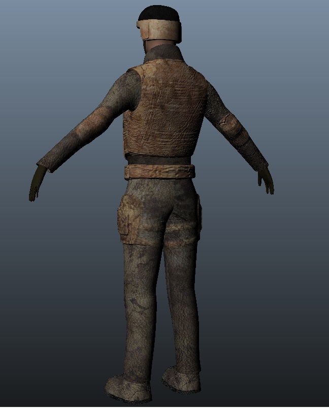 MENG WANG: Maya Texturing Tutorial---The Soldier