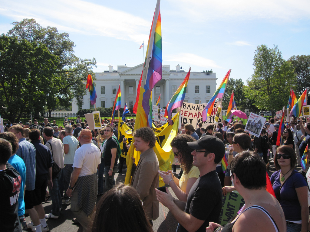 Ben Aquila's blog: Hundreds of thousands rally for LGBT rights at ...