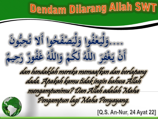 Pengertian Dendam dalam Islam dan Bahaya Sifat Dendam (الحقد) | Islam ...