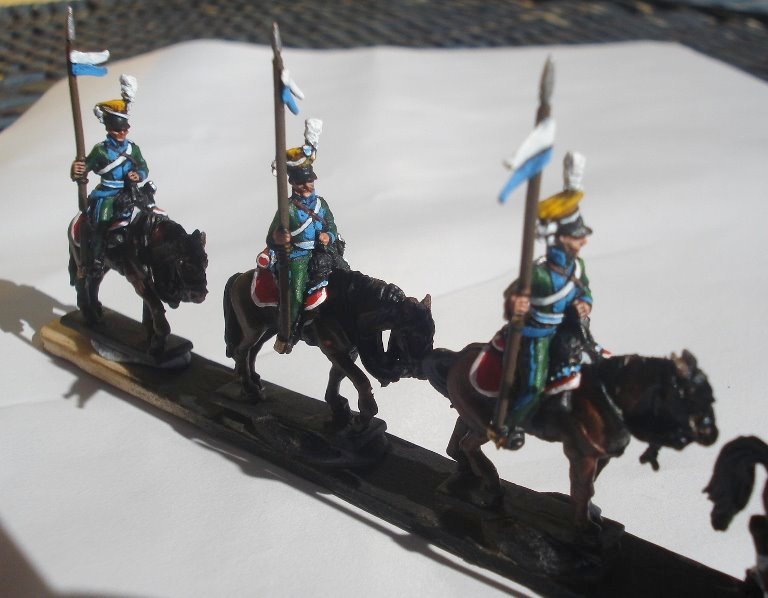 Napoleonic miniatures museum : Bavarian Uhlans 1813